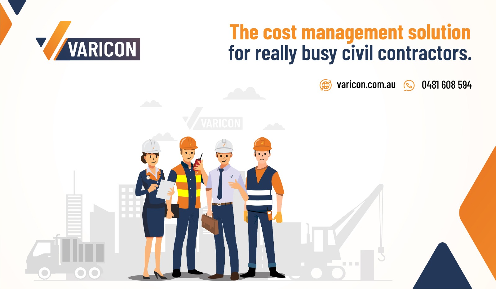 Civil Construction Cost Management Software | VARICON