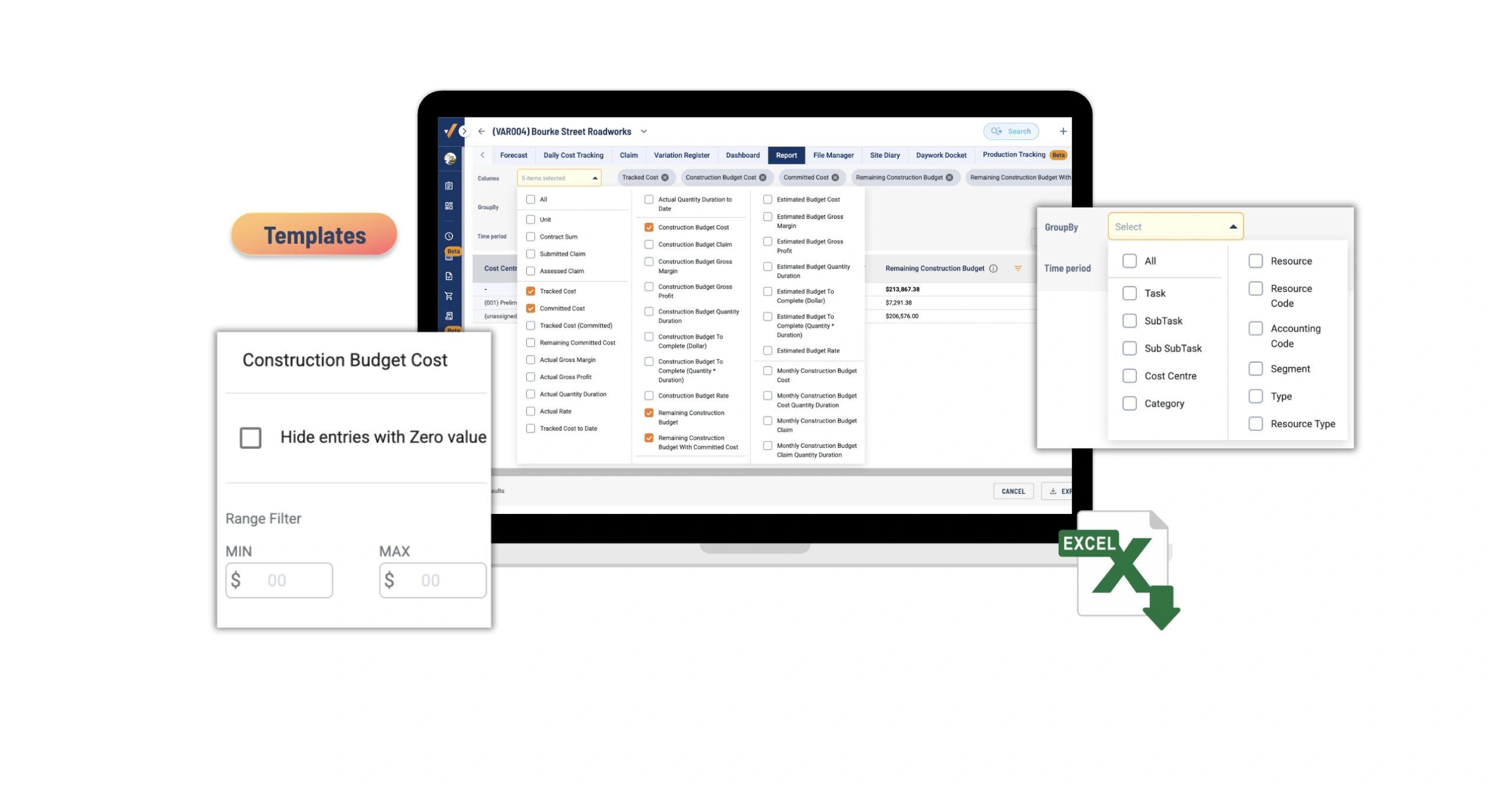 Civil Construction Management Dashboard Software | Varicon